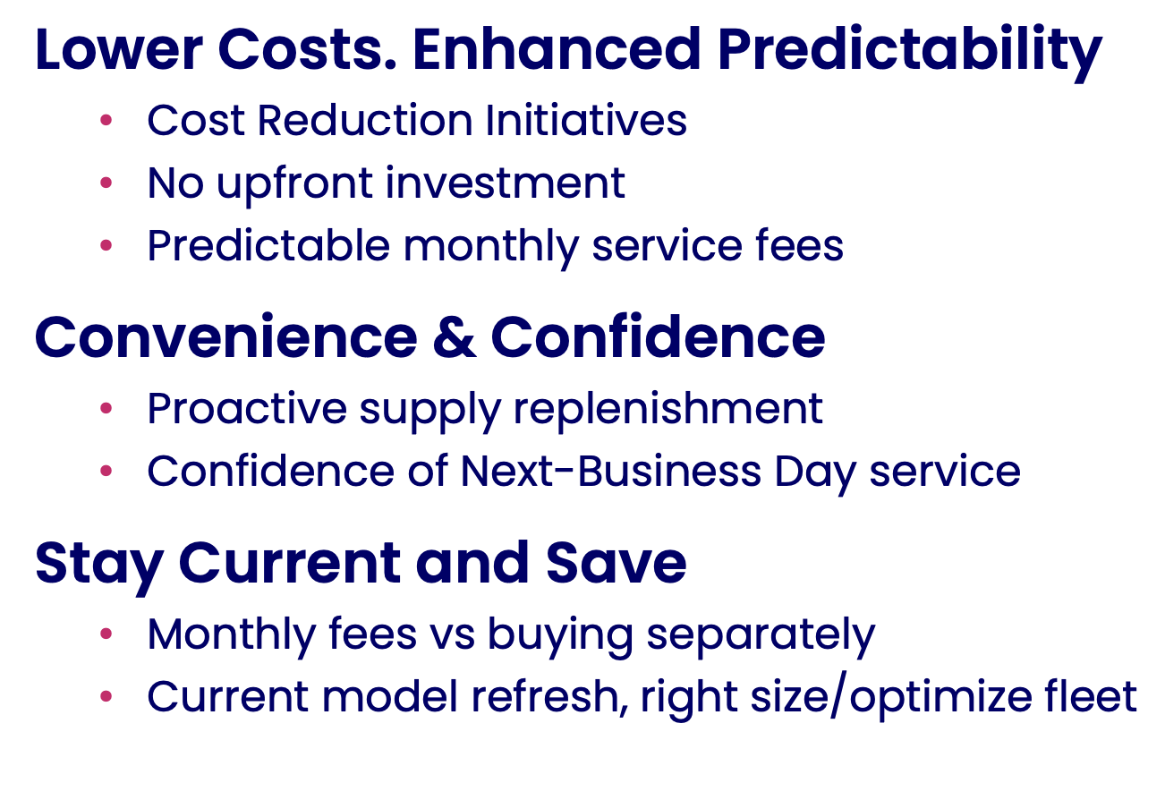 Compucom's Managed Print Services